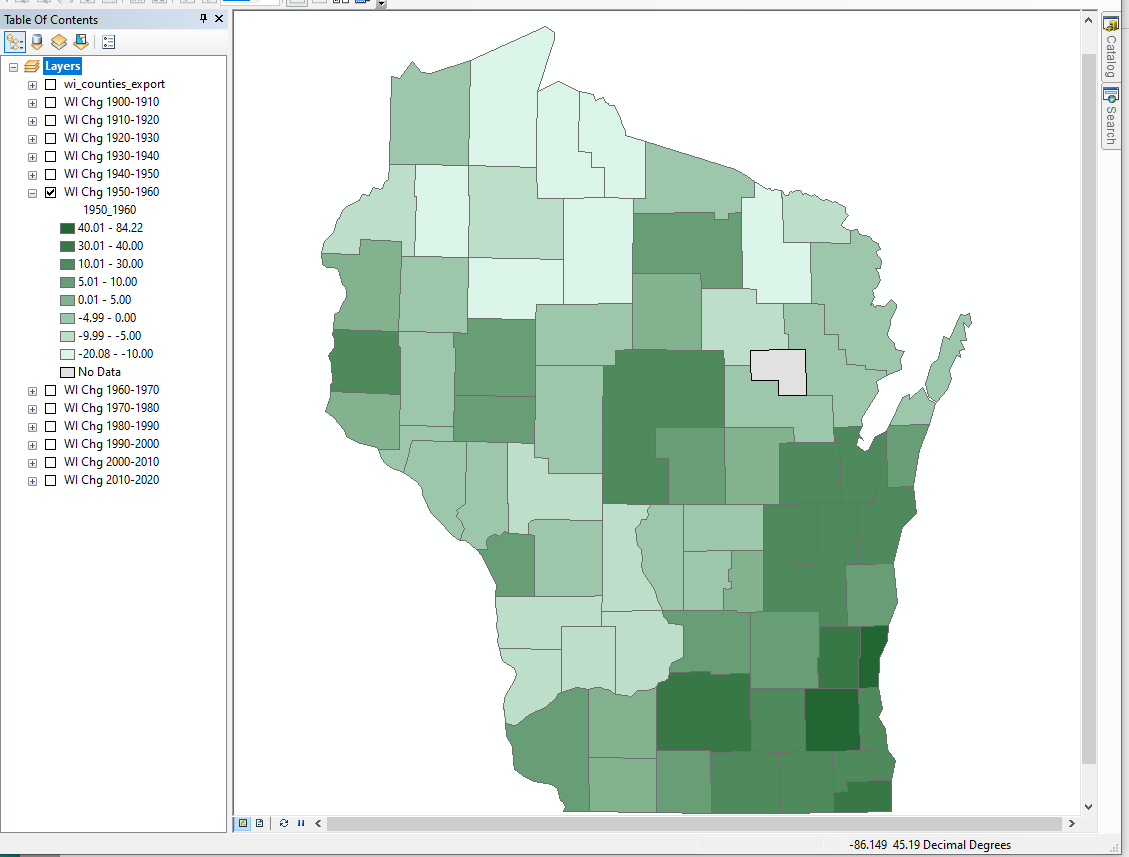 Lab 7: Data Classification and Mapping – Maps and GIS