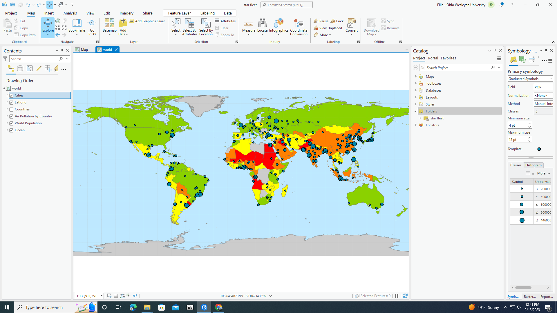 dodds – week 4 – Geography 291: Geospatial Analysis with Desktop GIS