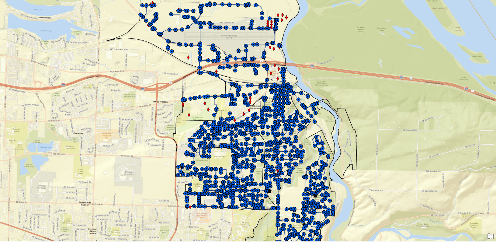 McFarland Week 4 – Geography 291: Geospatial Analysis with Desktop GIS