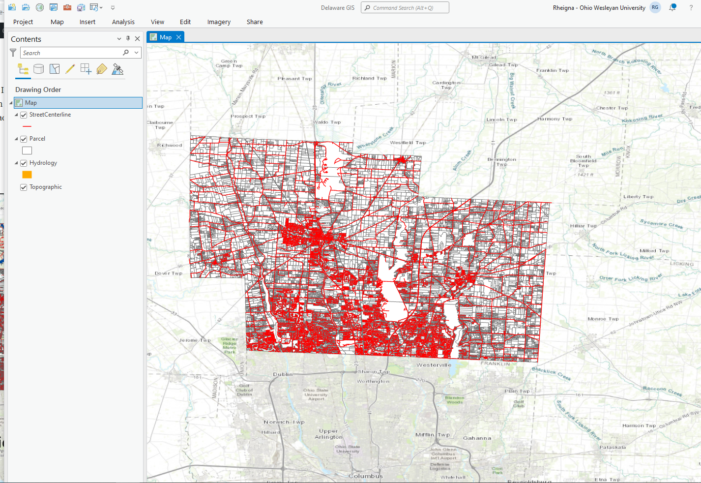 Geography 291: Geospatial Analysis with Desktop GIS – Module 1: 8/23/ ...
