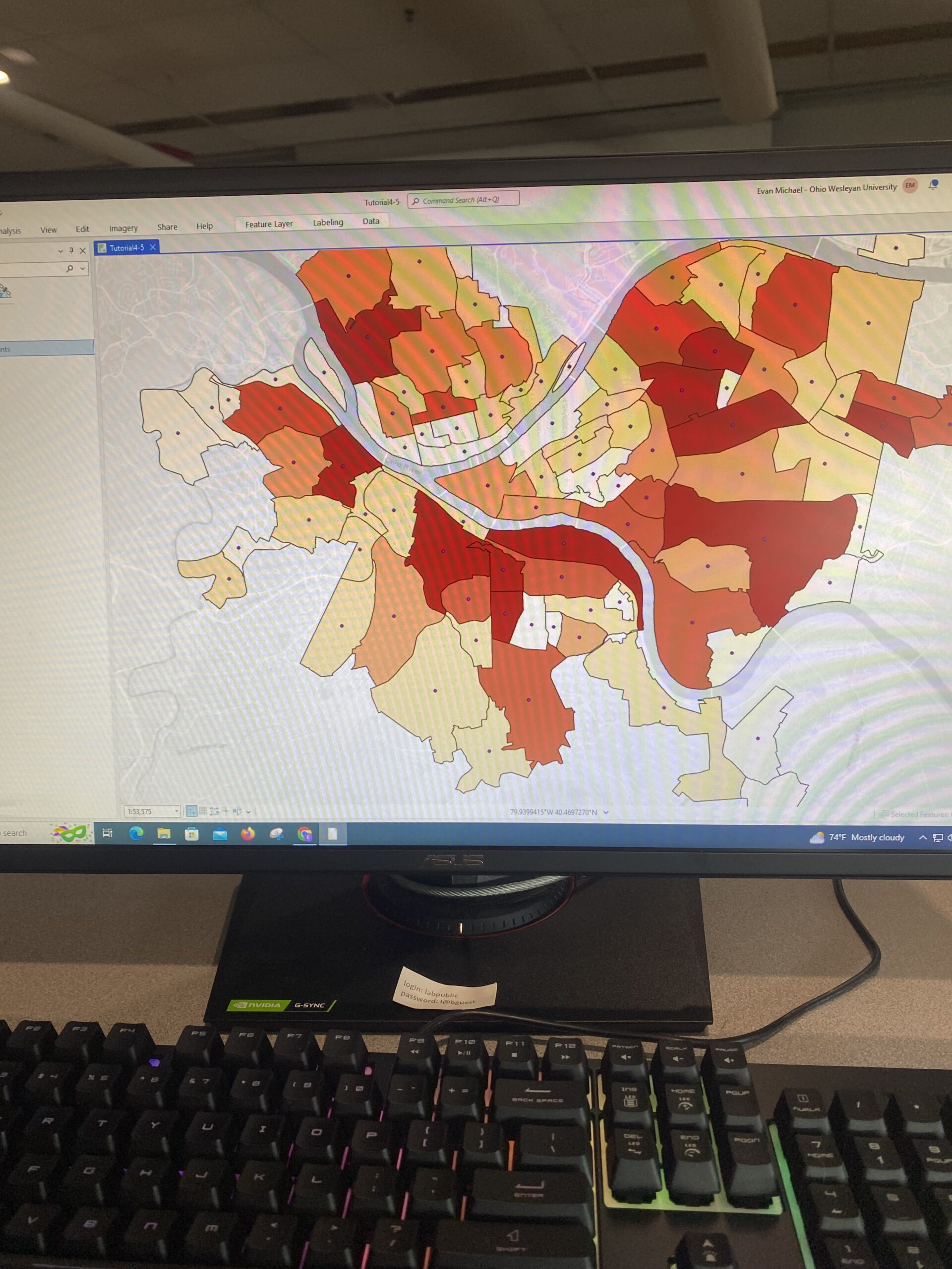 Rose Week 5 – Geography 291: Geospatial Analysis with Desktop GIS