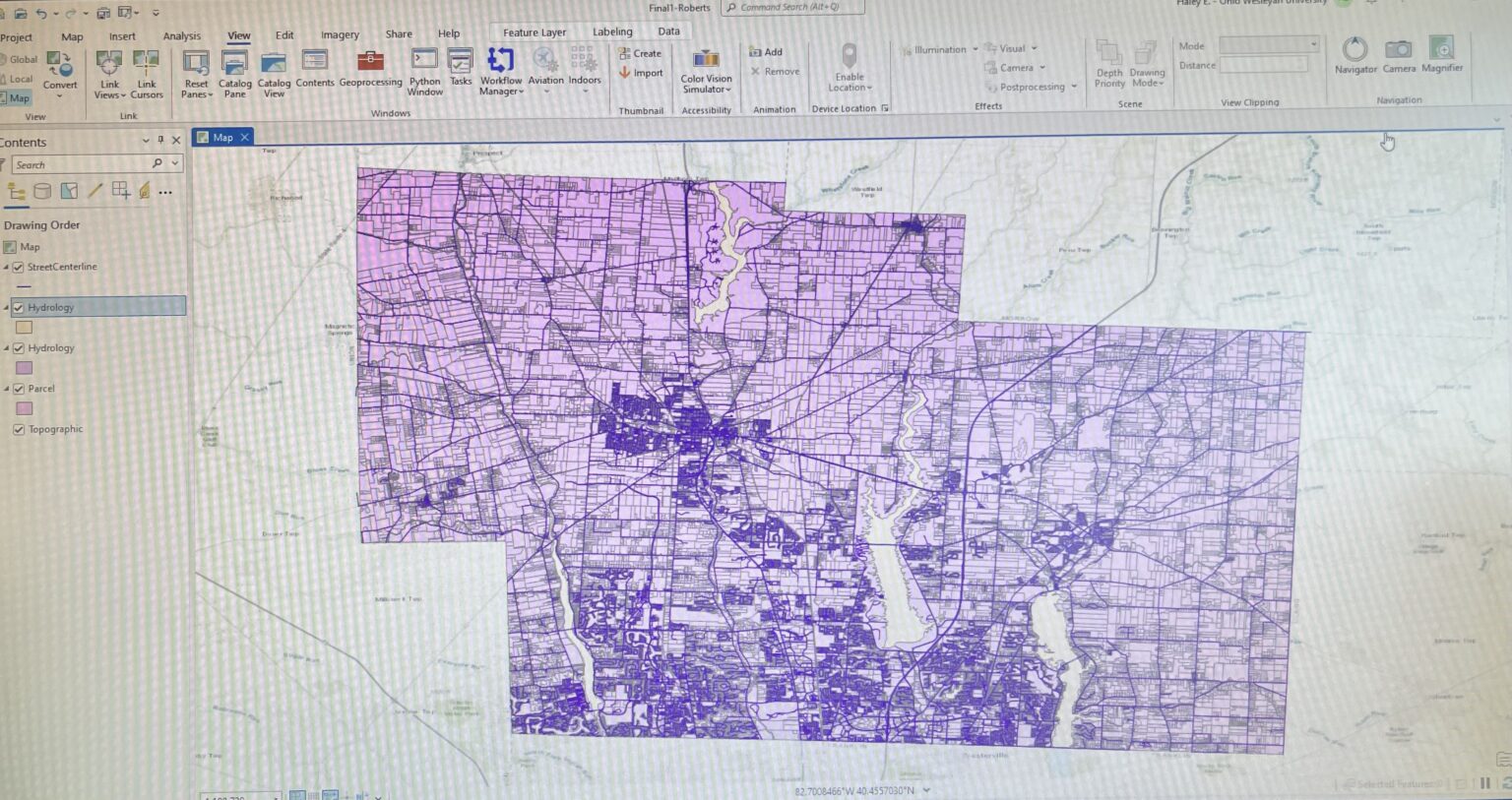 Geography 291: Geospatial Analysis with Desktop GIS – Module 1: 8/23/ ...