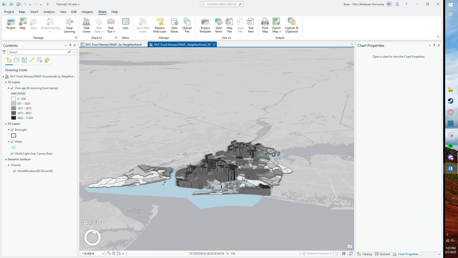 Crane Week 4 – Geography 291: Geospatial Analysis with Desktop GIS