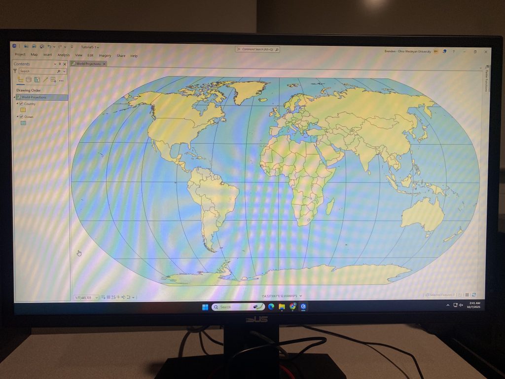 Hess – Week 5 – Geography 291: Geospatial Analysis with Desktop GIS