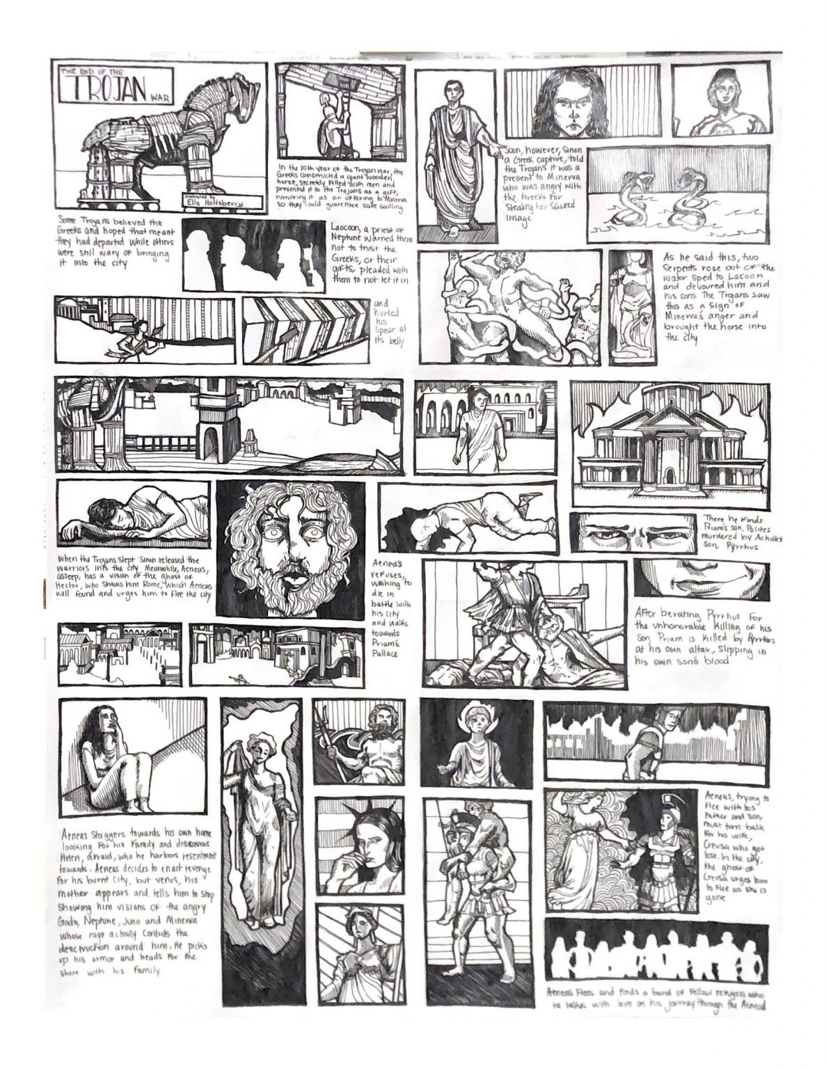 The End of The Trojan War (Comic) – Ancient, Medieval, & Renaissance ...